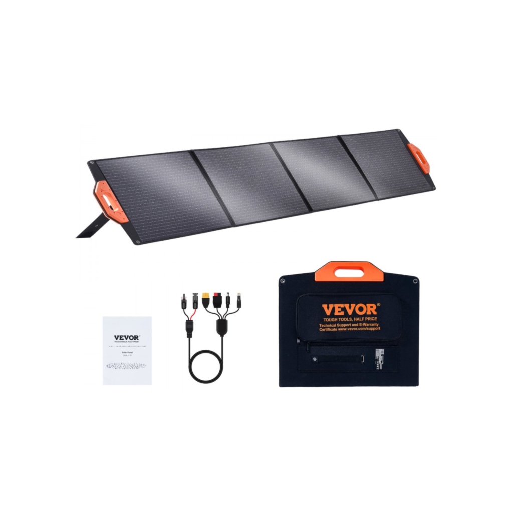 Panel solar portatil, VEVOR 200w